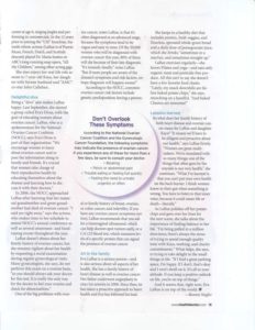 Health Monitor Magazine | One Planet | Eva LaRue