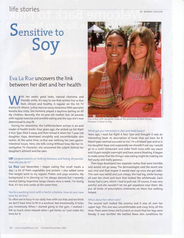 Living Without Magazine | One Planet | Eva LaRue