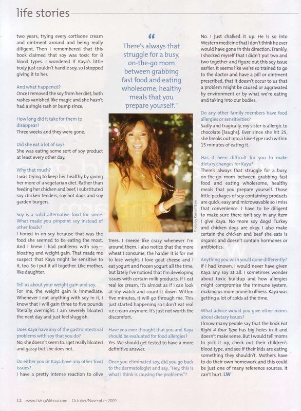 Living Without Magazine | One Planet | Eva LaRue